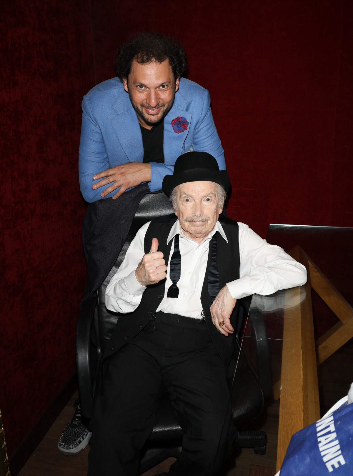 Photo : Exclusif - Eric Antoine et Popeck - Backstage du concert "En ...