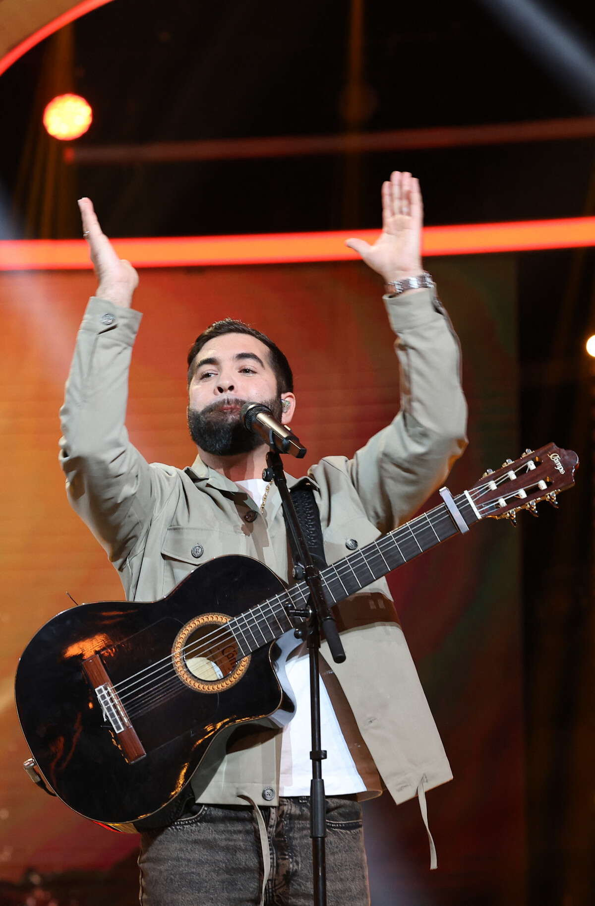 Photo : Kendji Girac - Les personnalités se mobilisent lors de la 37ème ...