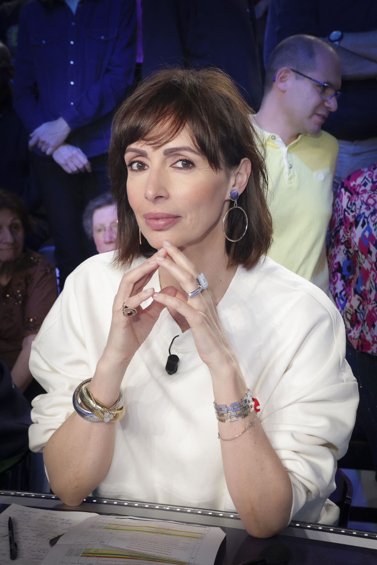 Photo : Exclusif - Géraldine Maillet, sur le plateau de de l'émission ...