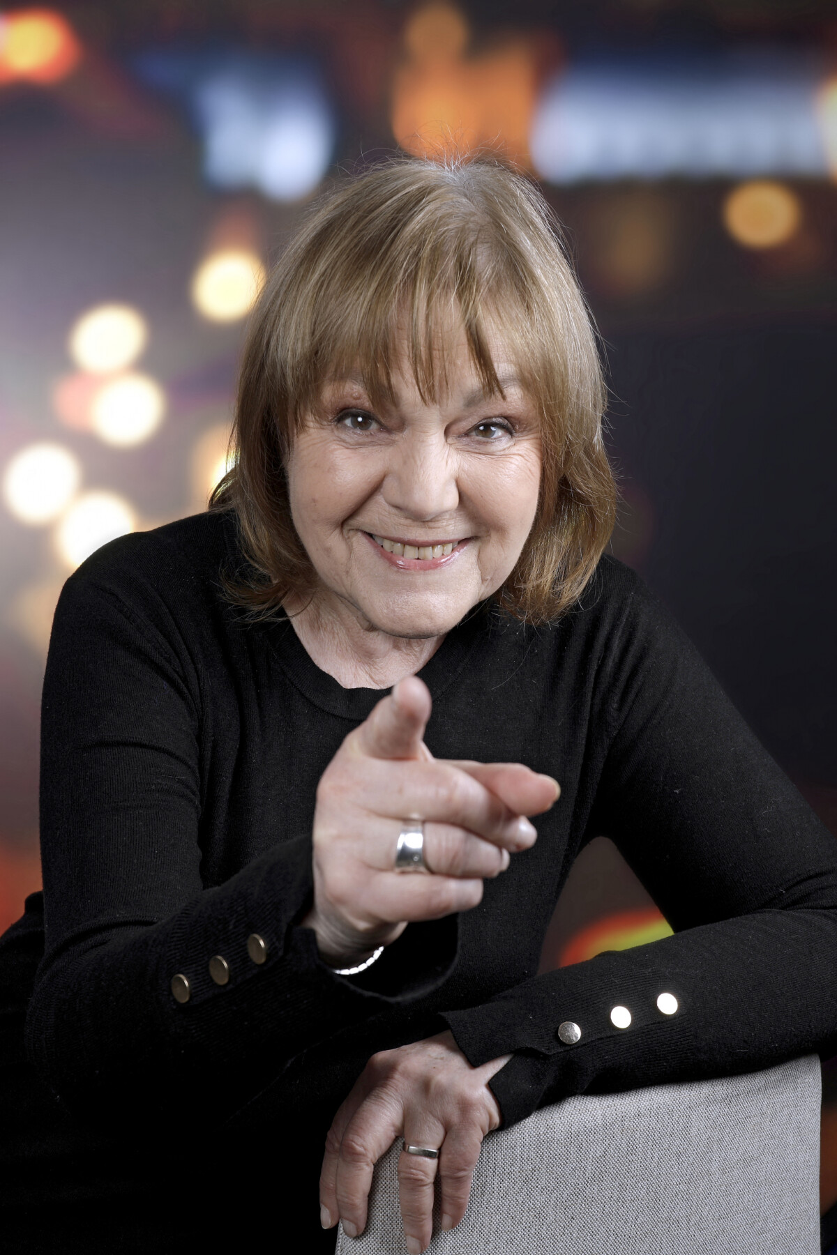 Photo : Marie-Laure Augry pose en marge de L'enregistrement de l ...