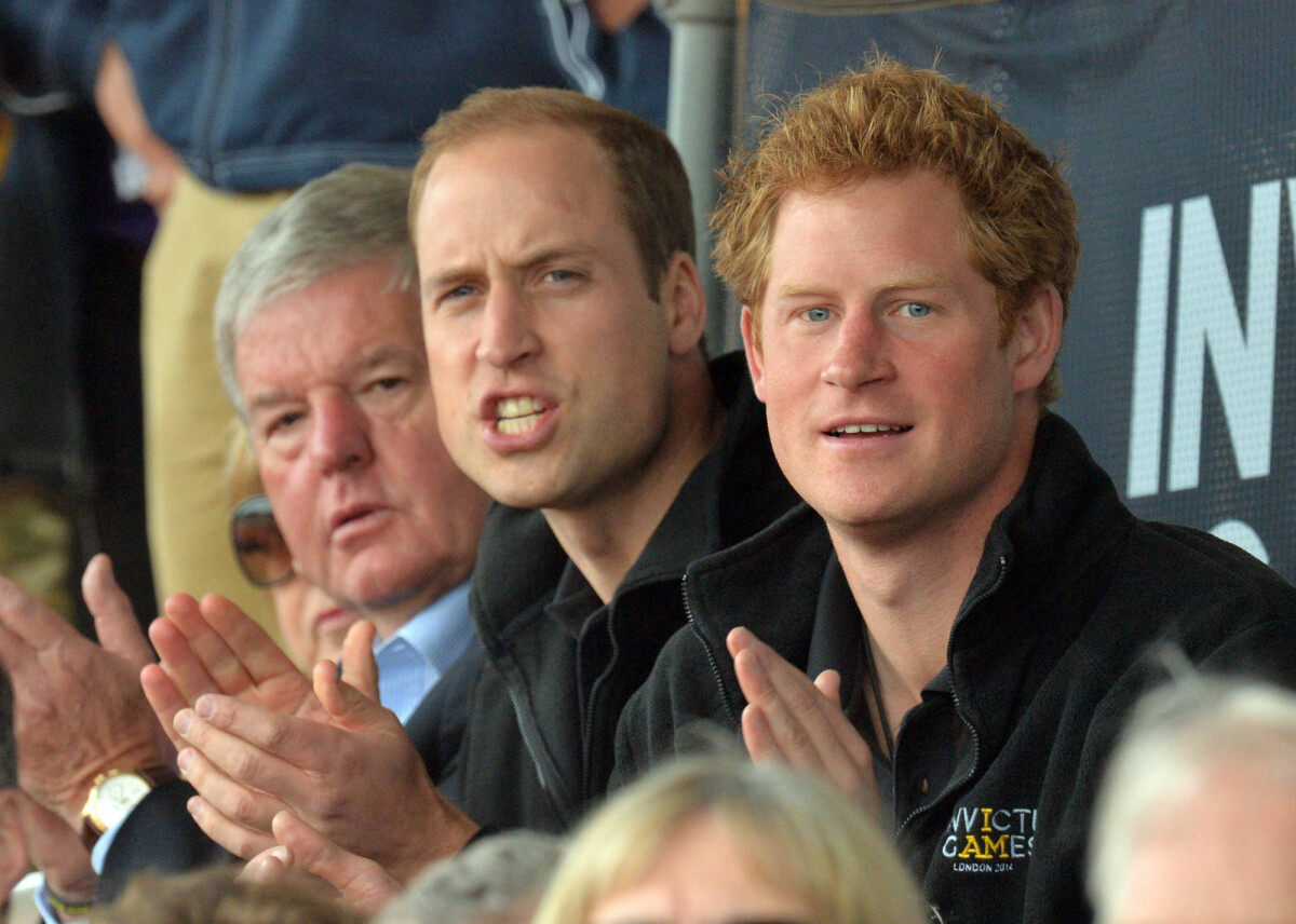 Photo : Les princes Harry et William assistent aux Invictus Games 2014 ...