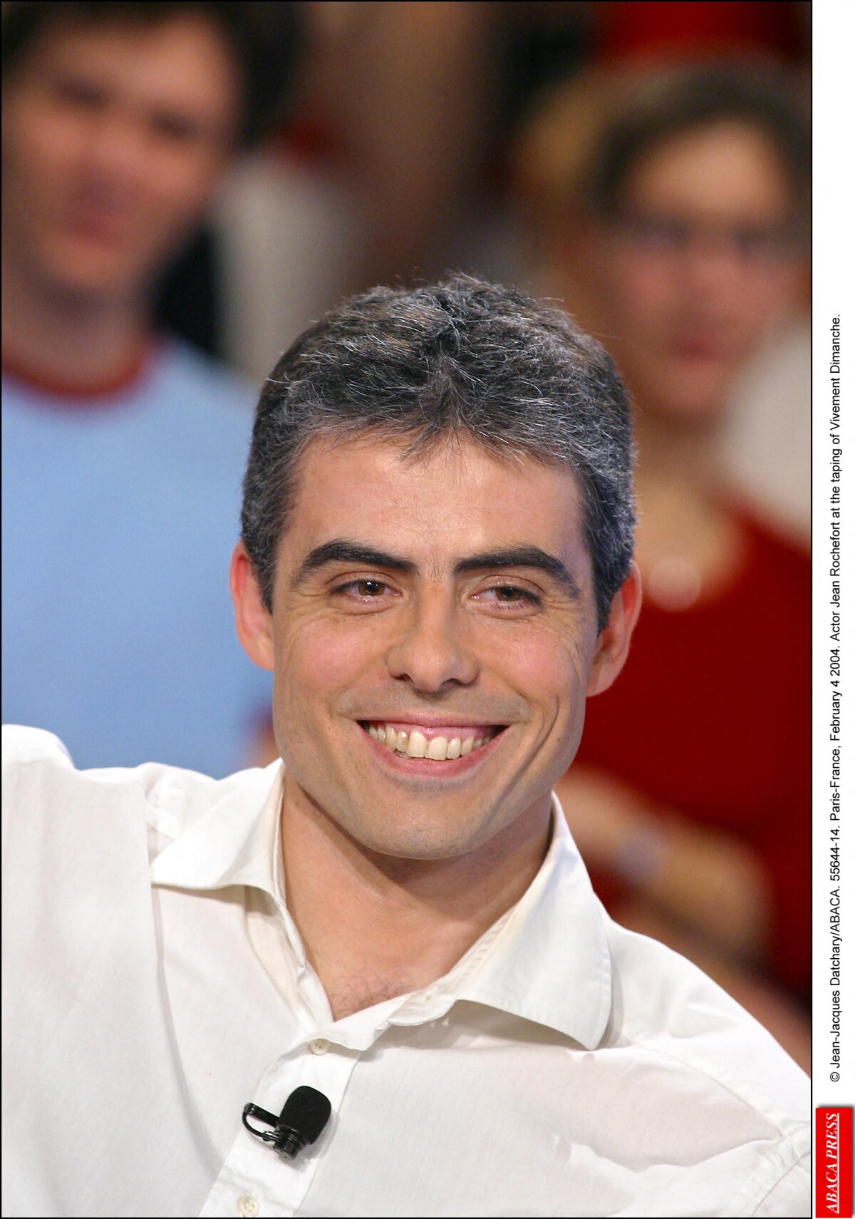 Photo : Jean-Philippe Gatien dans "Vivement dimanche" en février 2004 ...