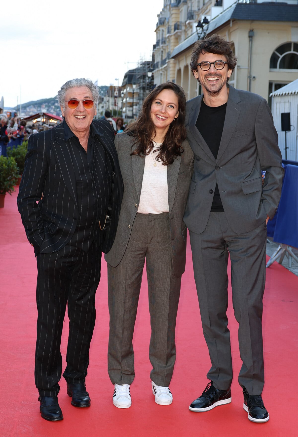 Photo : Nelly Auteuil, Daniel Auteuil et Hugo Gélin au tapis rouge du ...