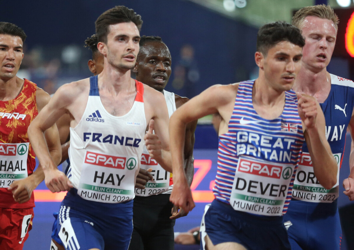 Photo : Hugo Hay - Championnats d'Europe d'Athlétisme à Munich le 16 ...
