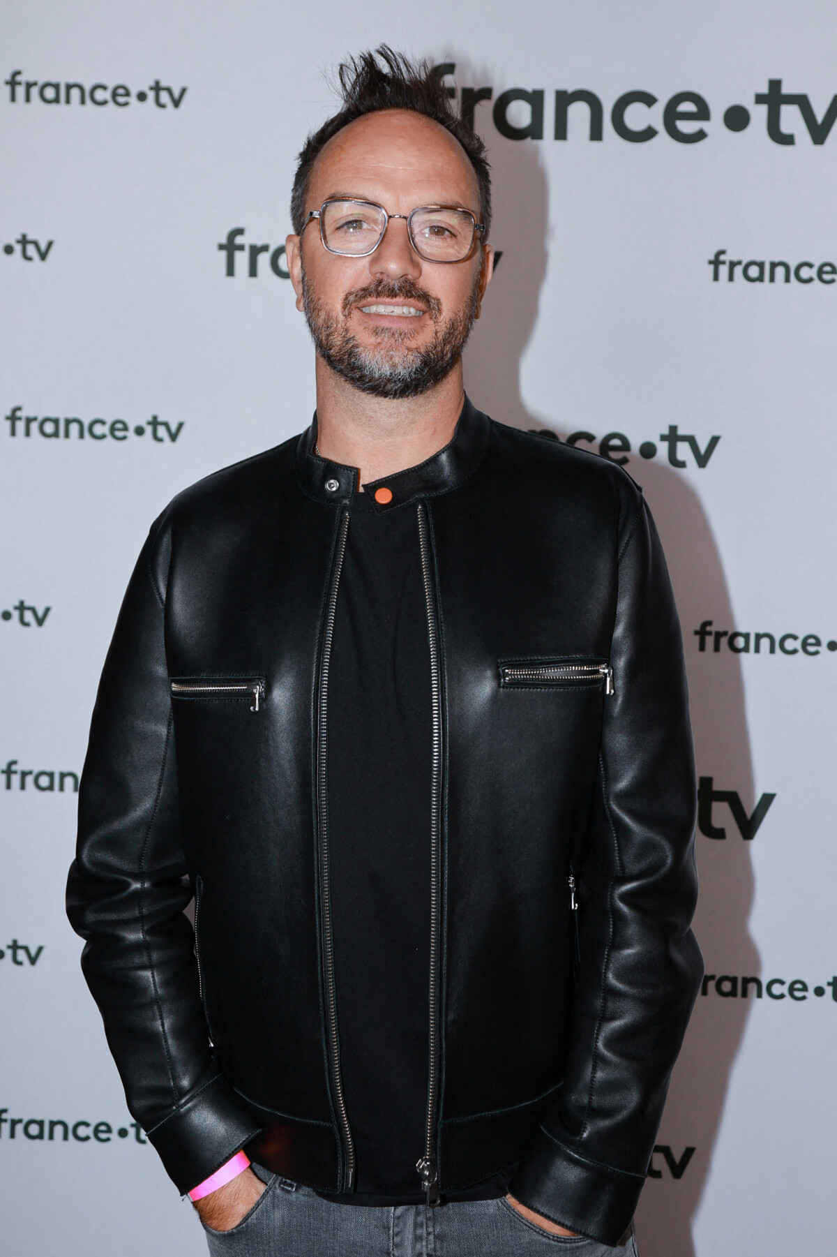 Photo : Jarry participe à la conférence de presse de France Télévisions le 6 juillet 2022 à ...