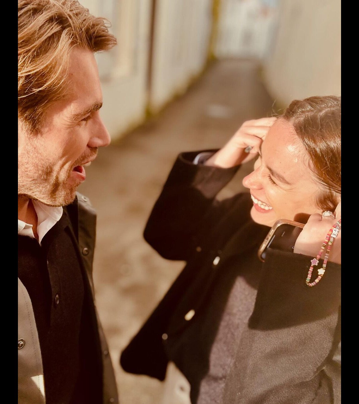 Photo : Après avoir officialisé leur relation début mai, le journaliste ...