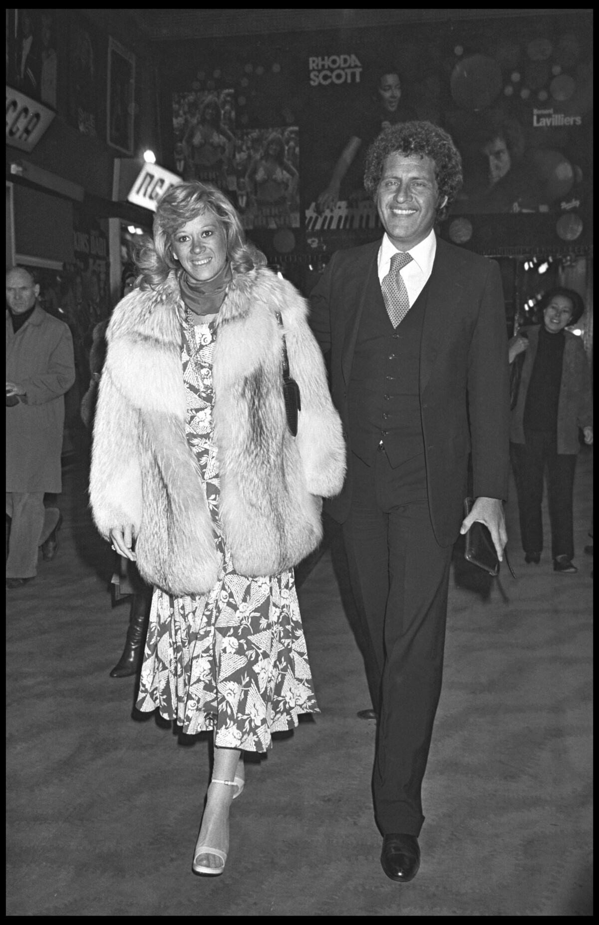Photo : Archives - Joe Dassin et sa femme assistent au concert de ...