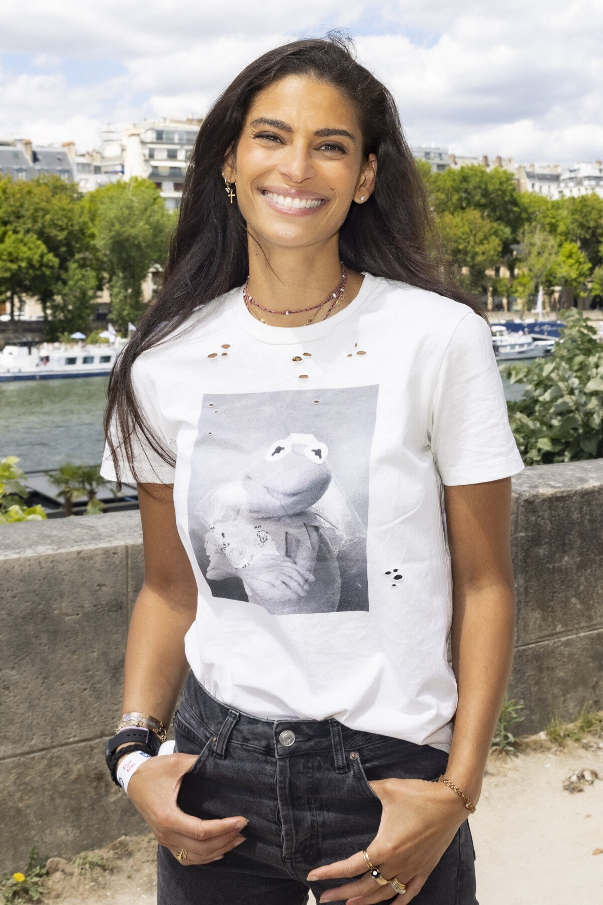Photo : Tatiana Silva, célèbre présentatrice de la météo sur TF1 a annoncé une grande nouvelle ...