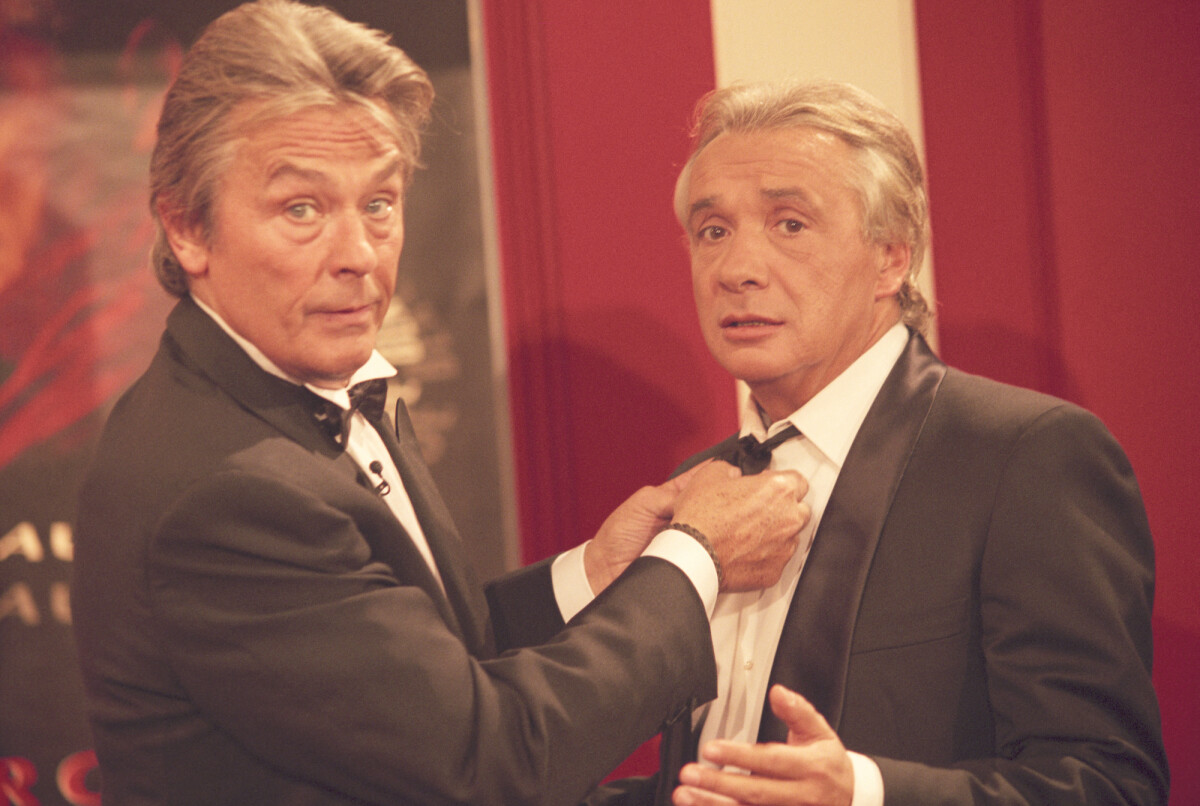 Photo : Michel Sardou et Alain Delon s'entendaient bien Archives- En ...