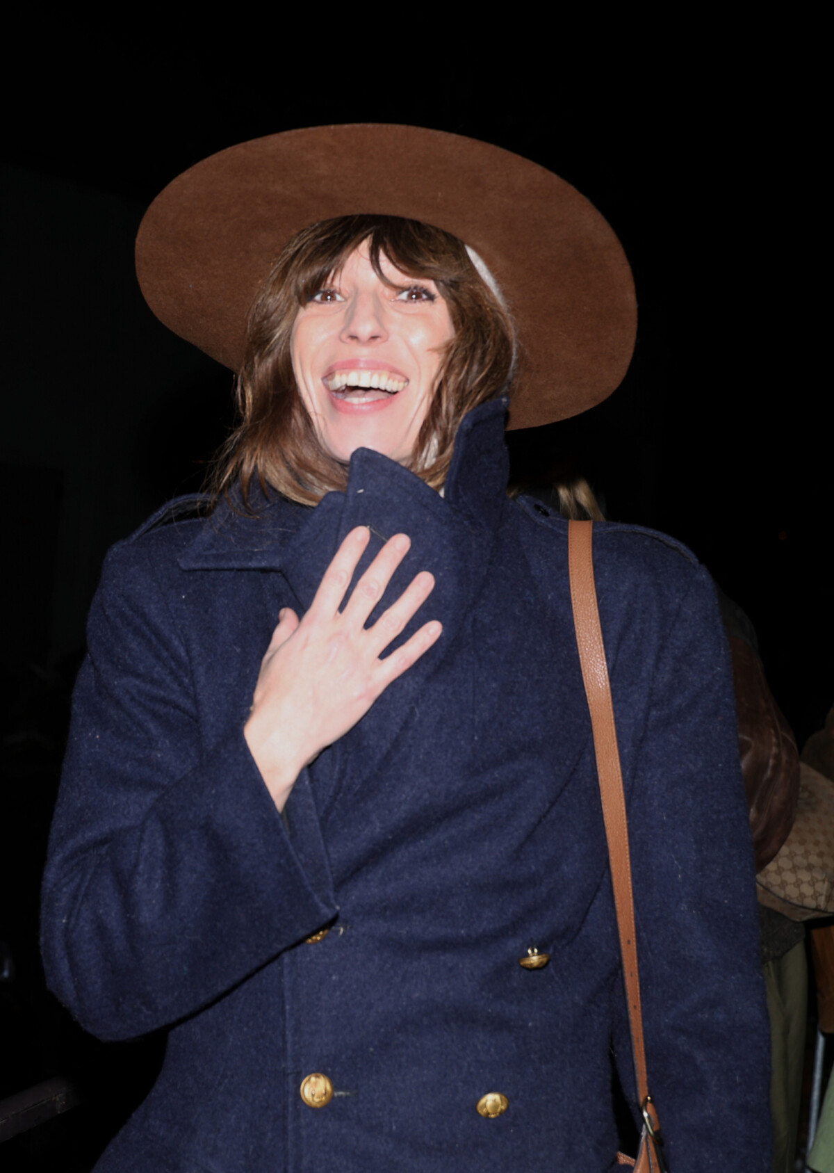 Photo : Lou Doillon - Arrivées des personnalités au défilé AMI ...