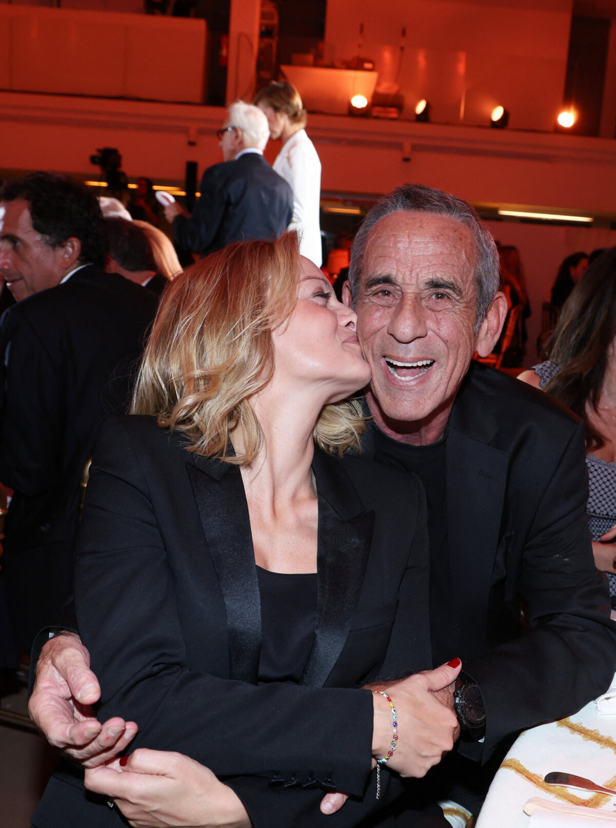Photo : Quelle belle soirée ! Audrey Crespo-Mara et Thierry Ardisson ...