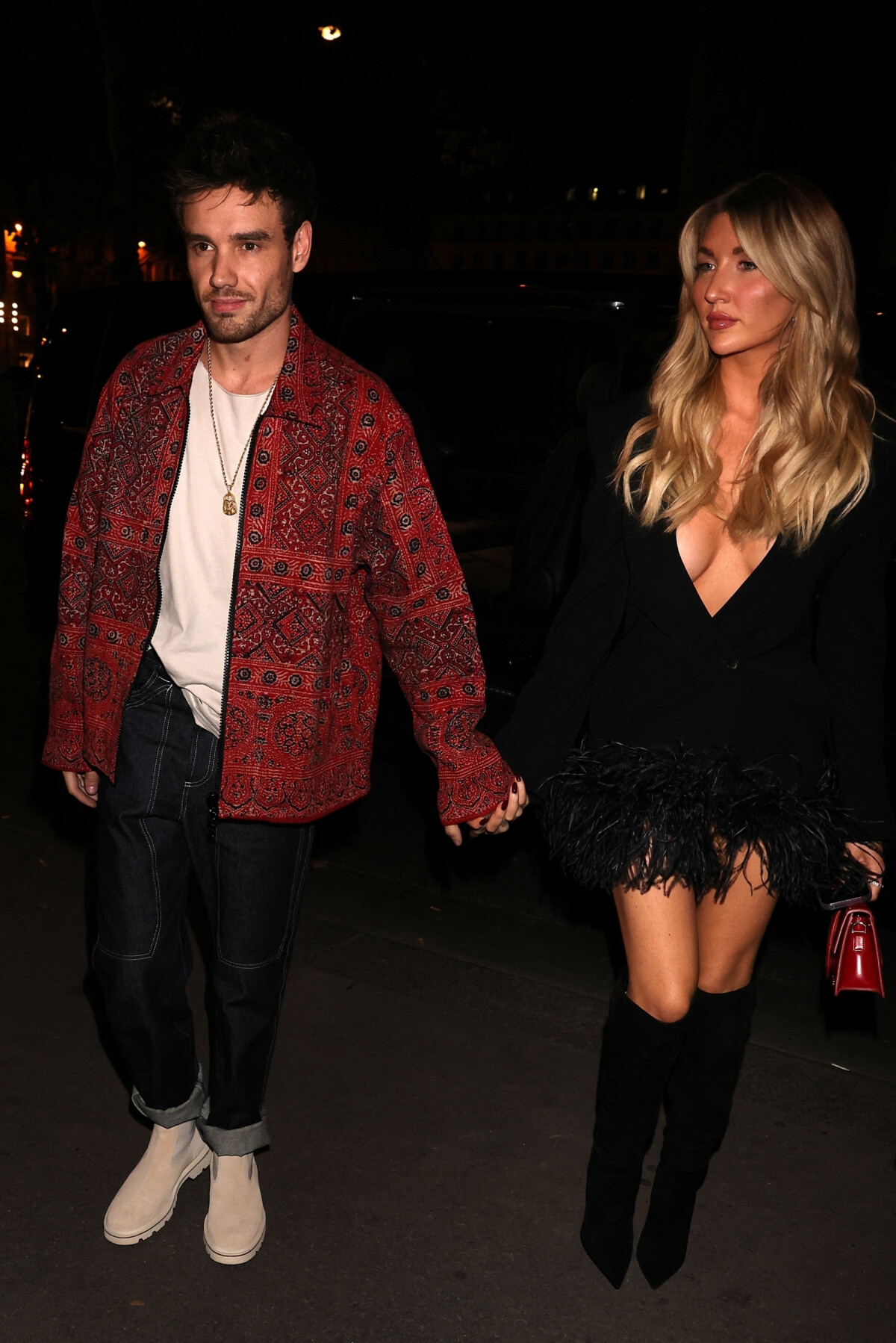 Photo : Paris, FRANCE - Liam Payne et sa petite amie Kate Cassidy ...
