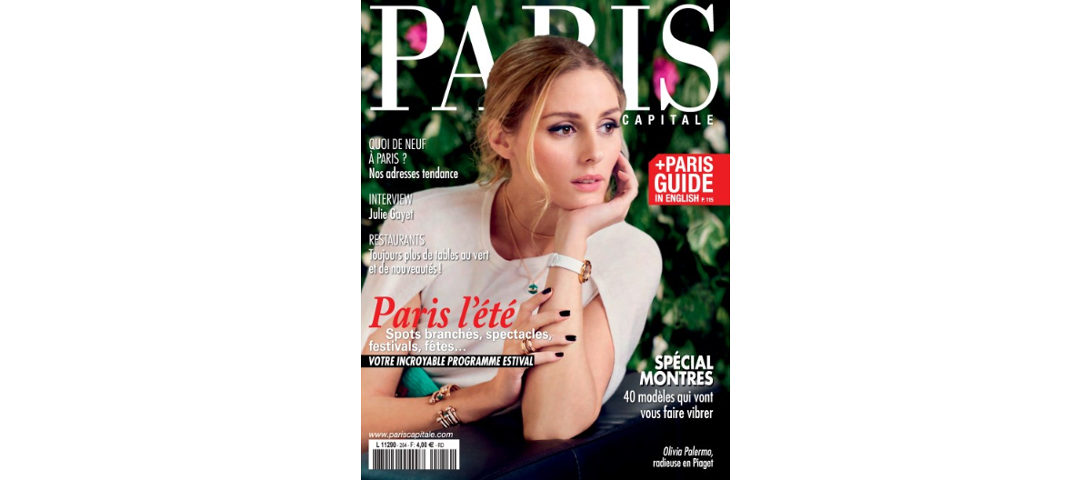 Photo : Couverture du magazine "Paris Capitale" du 13 juin 2017 ...