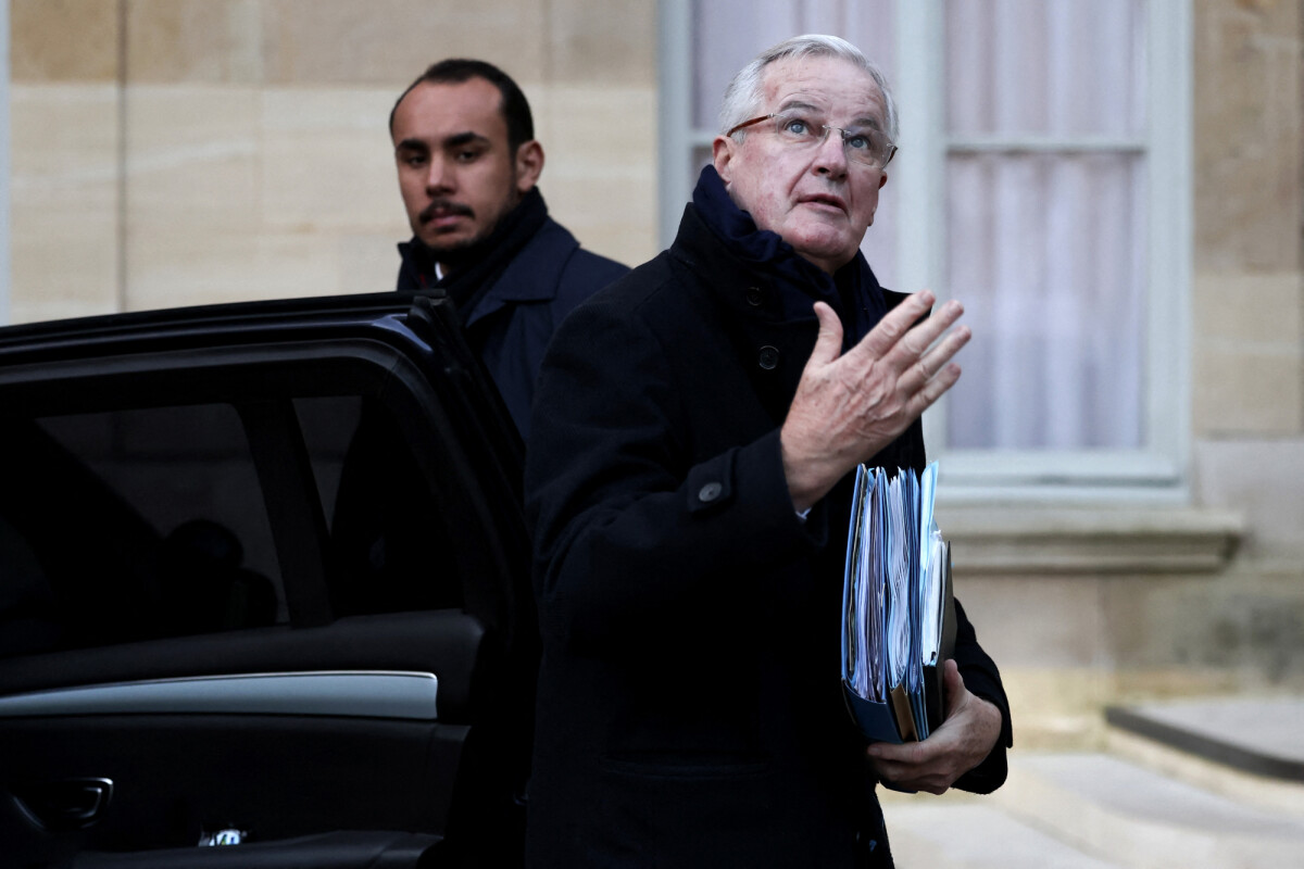 Photo : Le Premier ministre, Michel Barnier réunit l'ensemble du ...