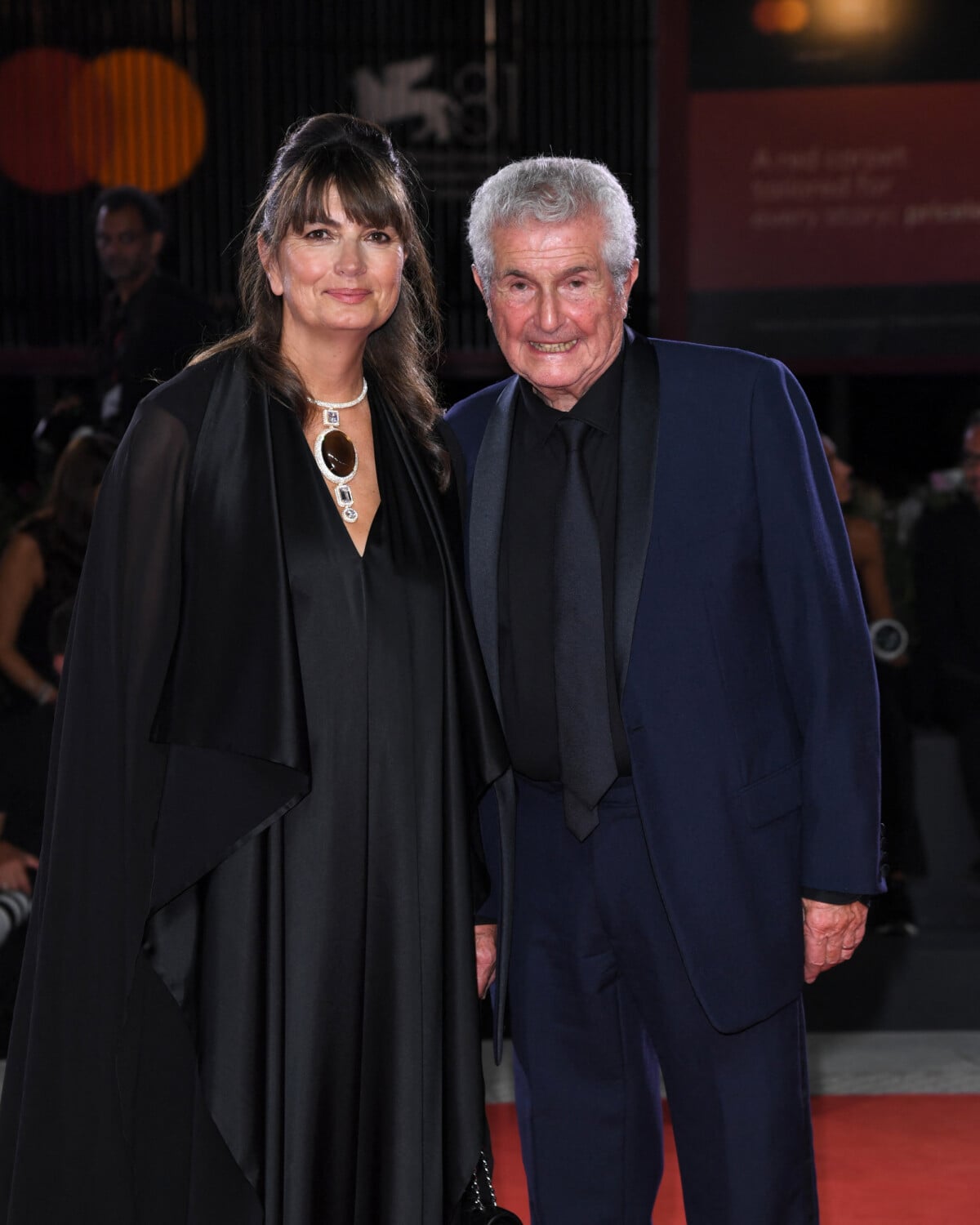 Photo : Valérie Perrin et Claude Lelouch à la première de "Finalement ...