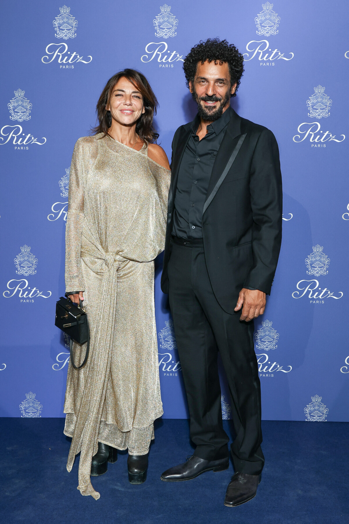 Photo : Tomer Sisley et sa femme Sandra - Photocall des 125 ans du Ritz ...