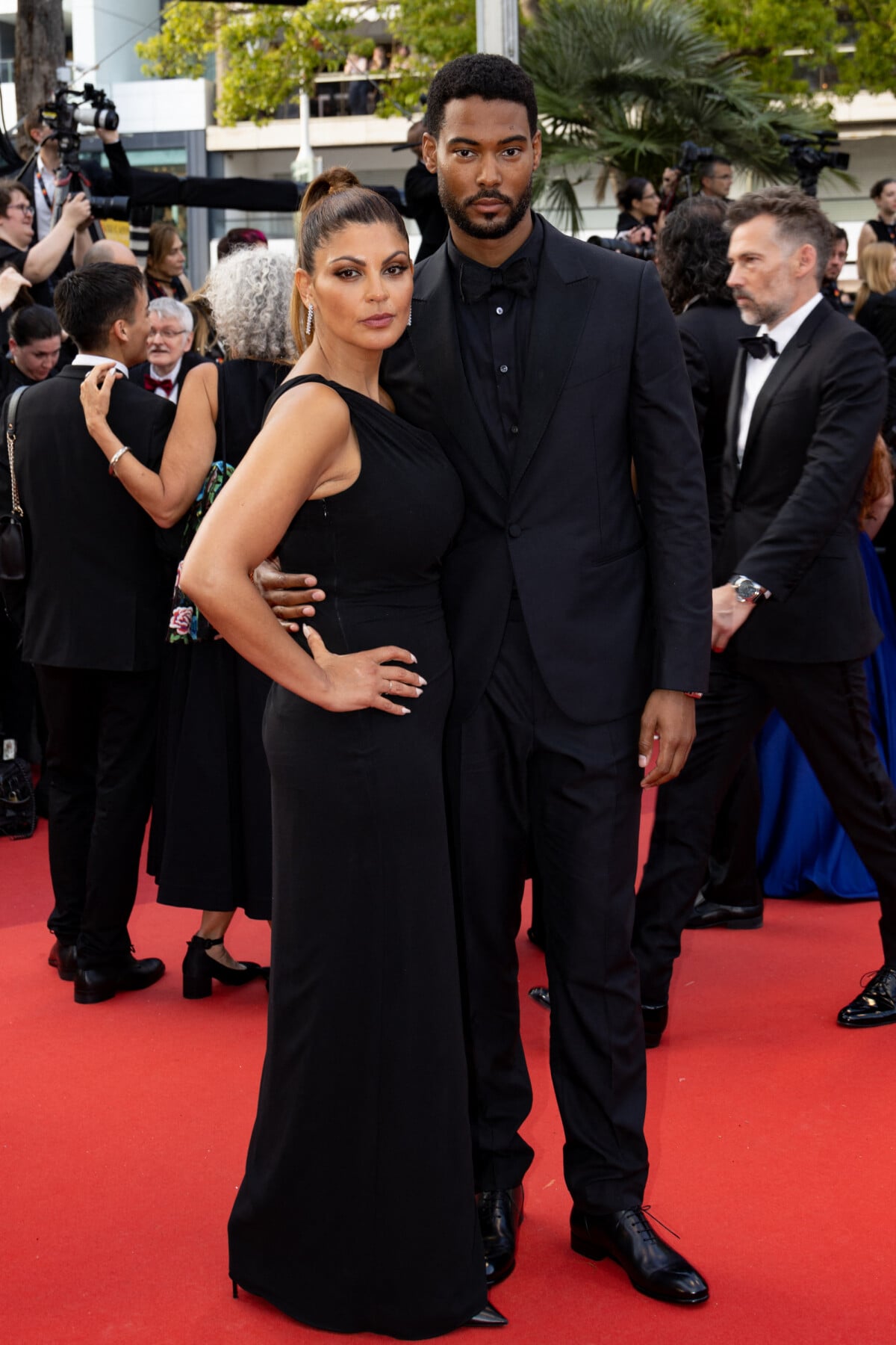 Photo : Nawell Madani et Djebril Zonga - Montée des marches du film ...