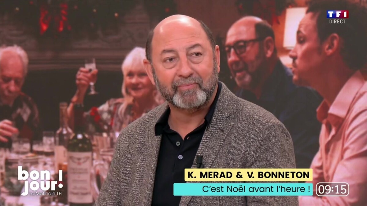 Photo : Kad Merad s'est vu demander si "Bonjour !" était sa matinale ...