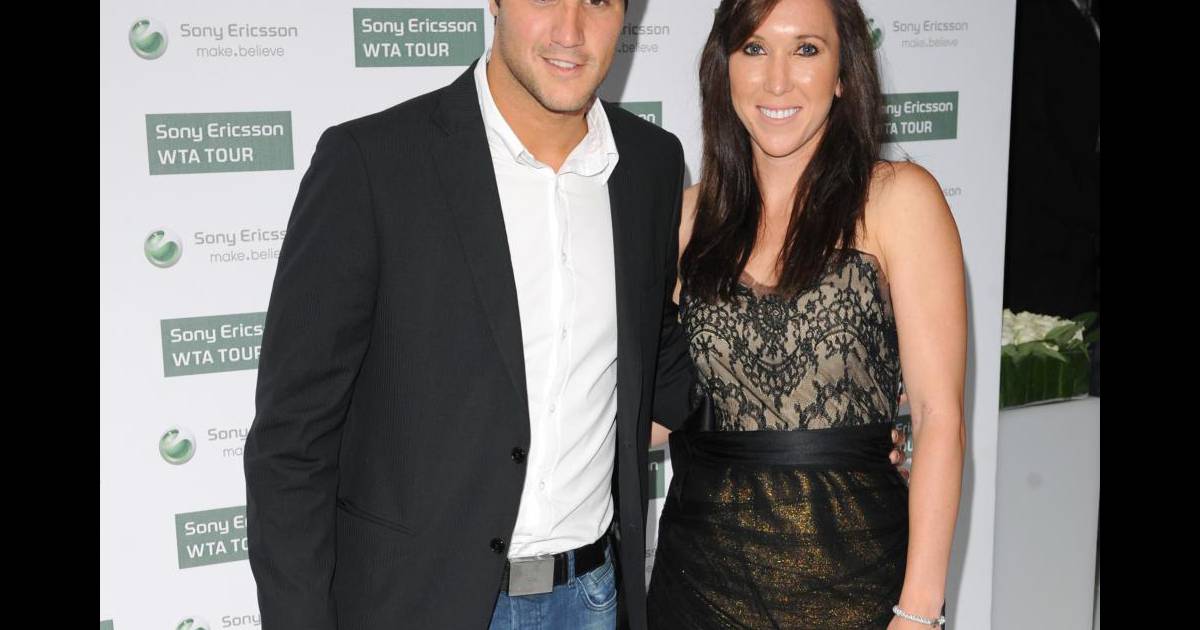 Jelena Jankovic, venue avec son boyfriend Mladjan Janovic, lors de la ...