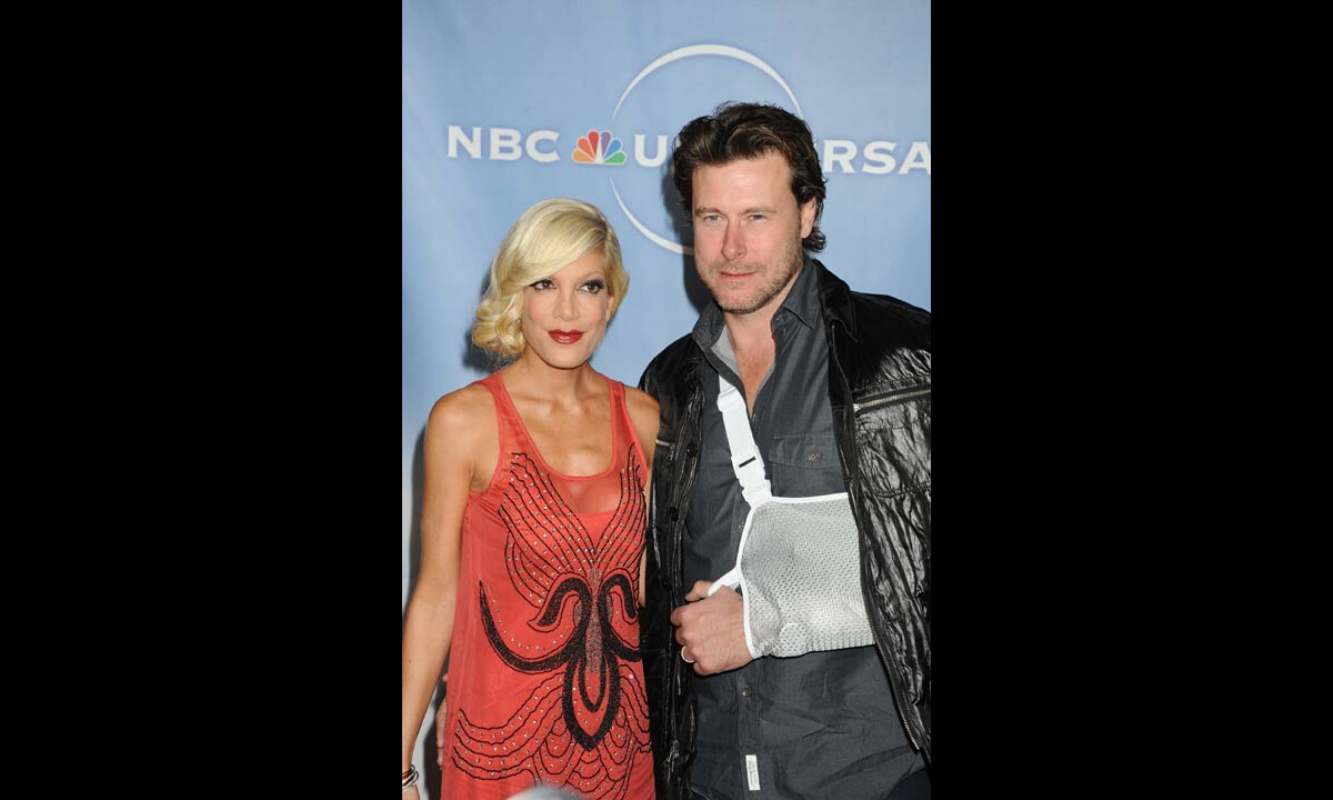 Photo : Tori Spelling et son mari Dean Mc Dermott à Los Angeles en ...