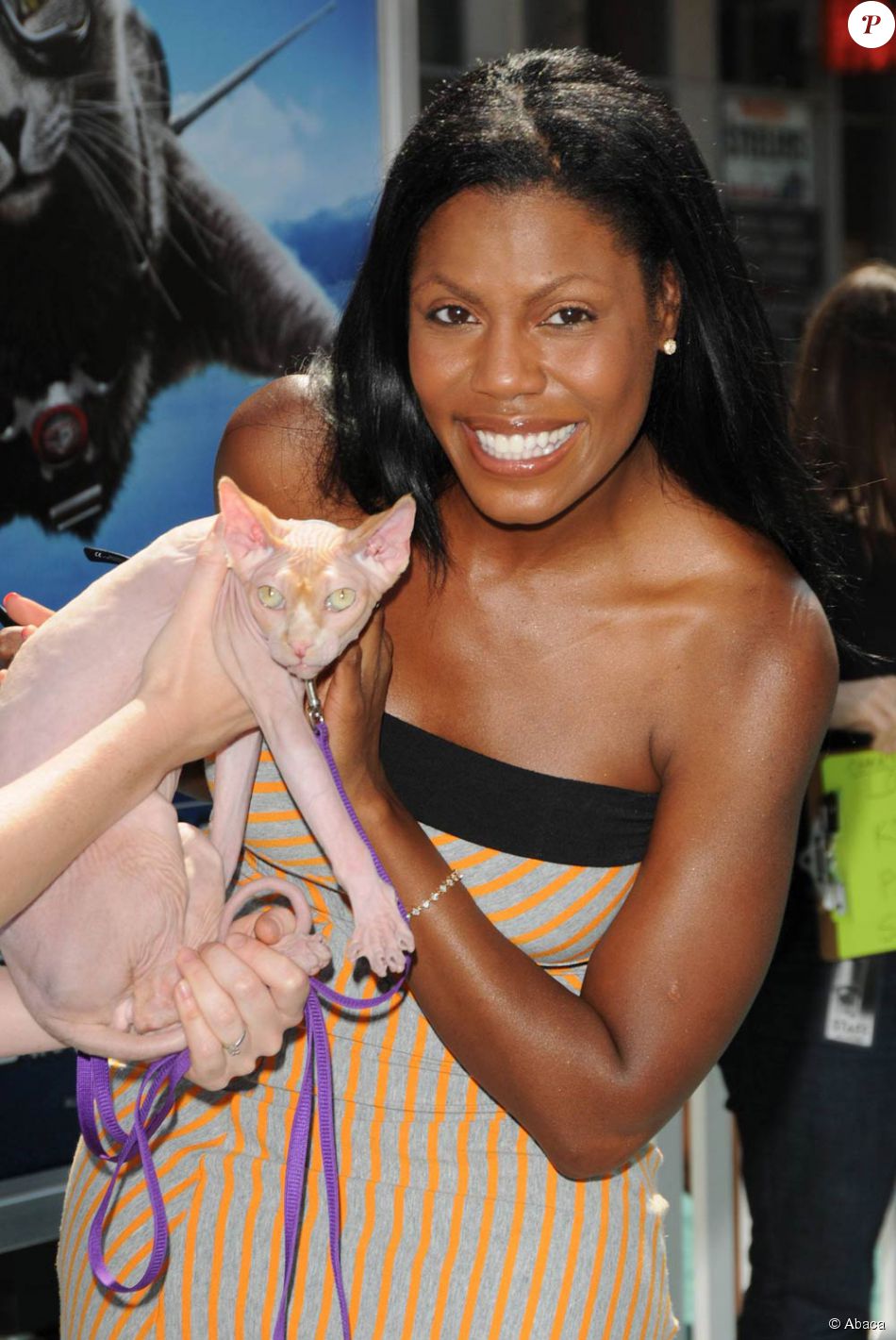 Kitty Galore et Omarosa lors de la première mondiale du film d ...