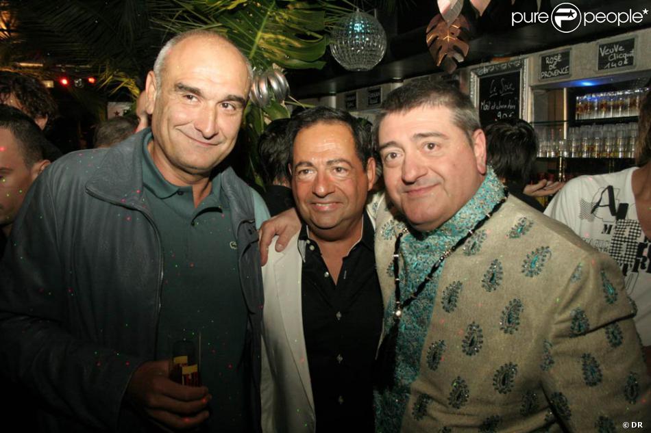 Pascal Nègre, Jean-Luc Romero et Stéphane Turland, à l'occasion des 20 ...