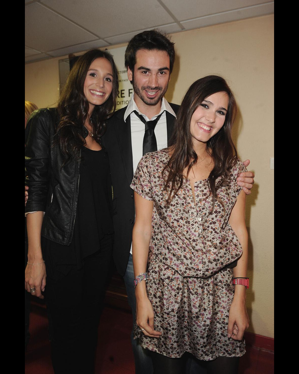 Photo : Frederic Lerner, Joyce Jonathan et Pauline pour le 17e gala ...