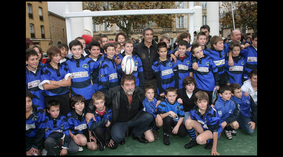 Photo : Olivier Marchal à l'occasion de la présentation du Fils à Jo ...