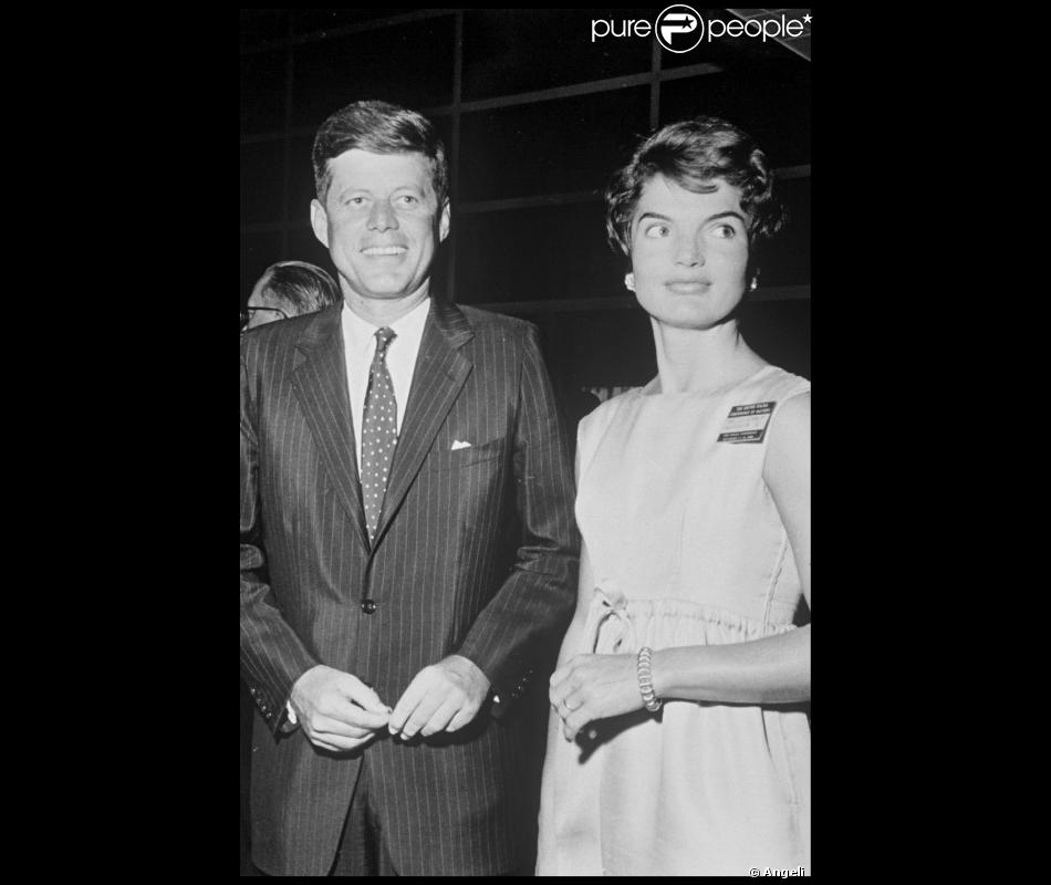 JFK et sa femme Jackie dans les années 60 - Purepeople