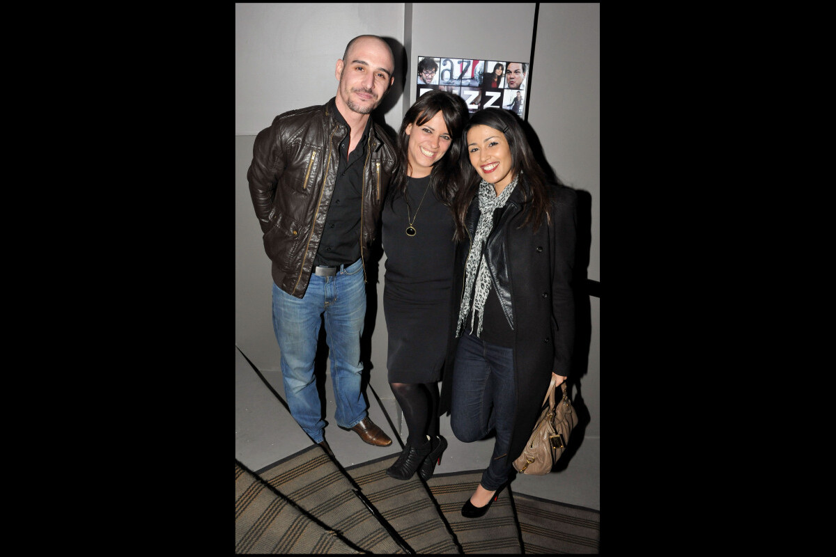 Photo : Cartman, Koxie et Karima Charni lors de la soirée organisée ...