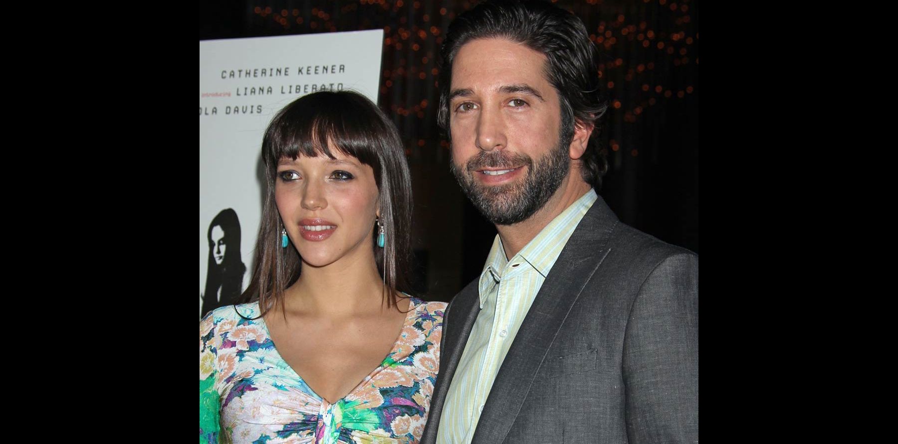David Schwimmer et sa femme enceinte, avec Clive Owen et Catherine ...