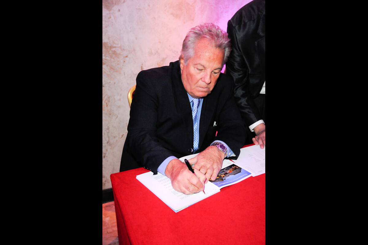 Photo : Massimo Gargia lors de l'exposition de photos people de Massimo ...