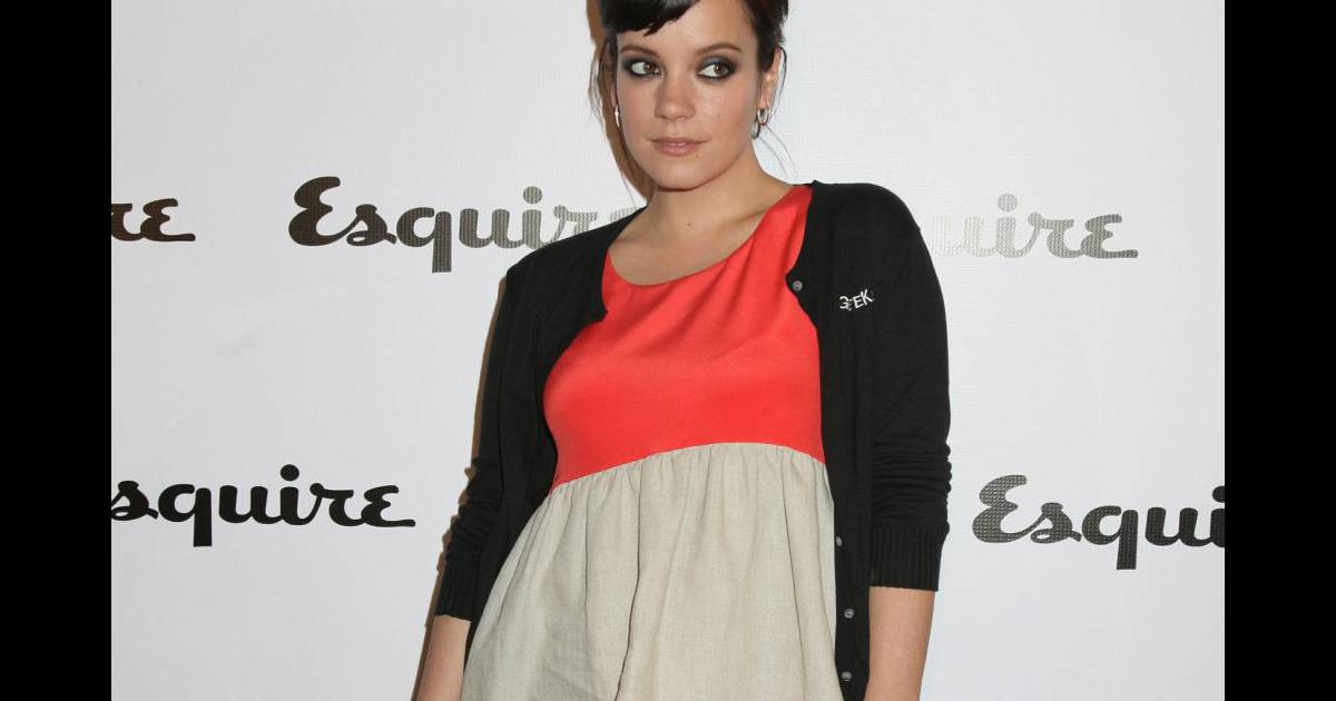 Lily Allen lors de la soirée Esquire June. Londres, 5 mai 2011 - Purepeople