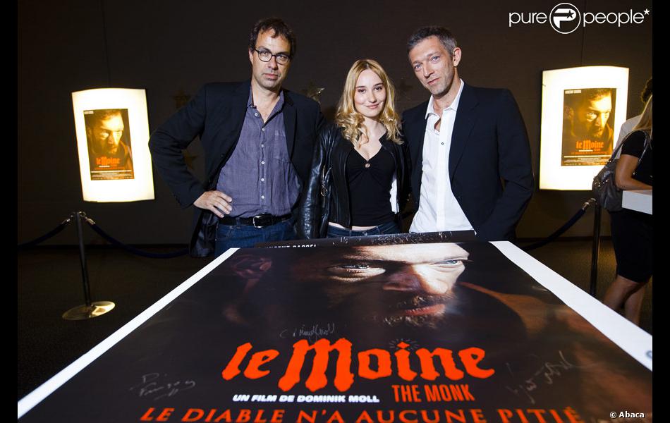 Déborah François, Dominik Moll et Vincent Cassel lors de la promotion ...