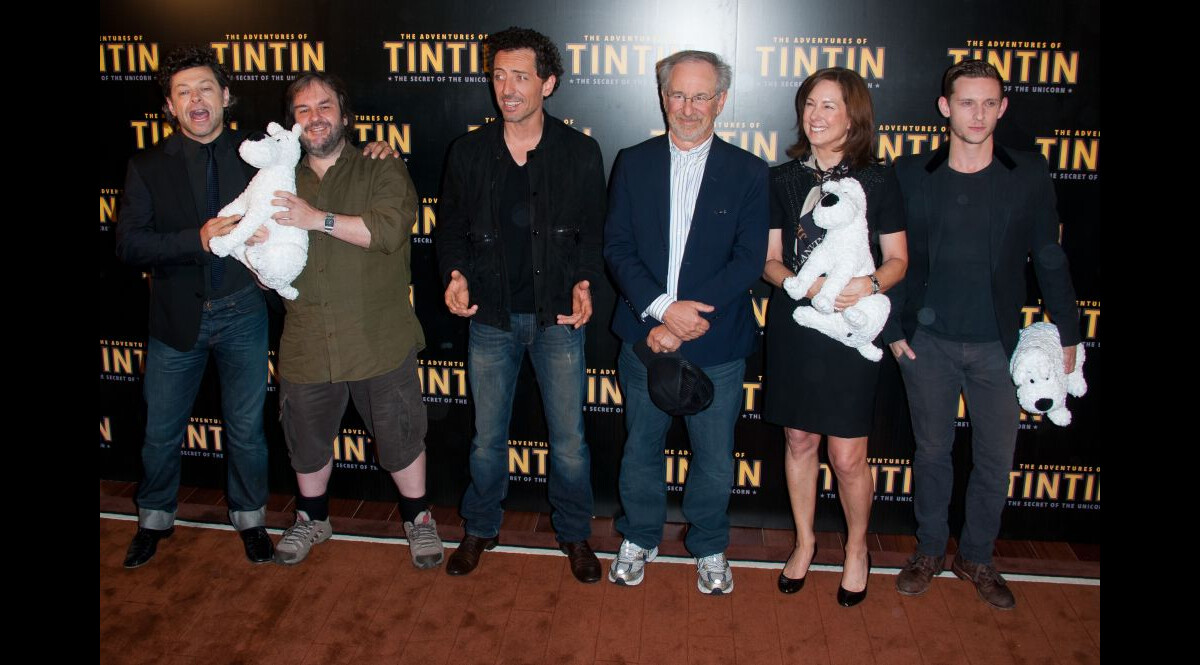 Photo : Andy Serkis, Peter Jackson, Gad Elmaleh, Steven Spielberg ...