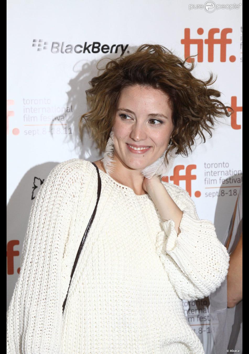 Evelyne Brochu lors de la présentation au festival de Toronto de Café ...