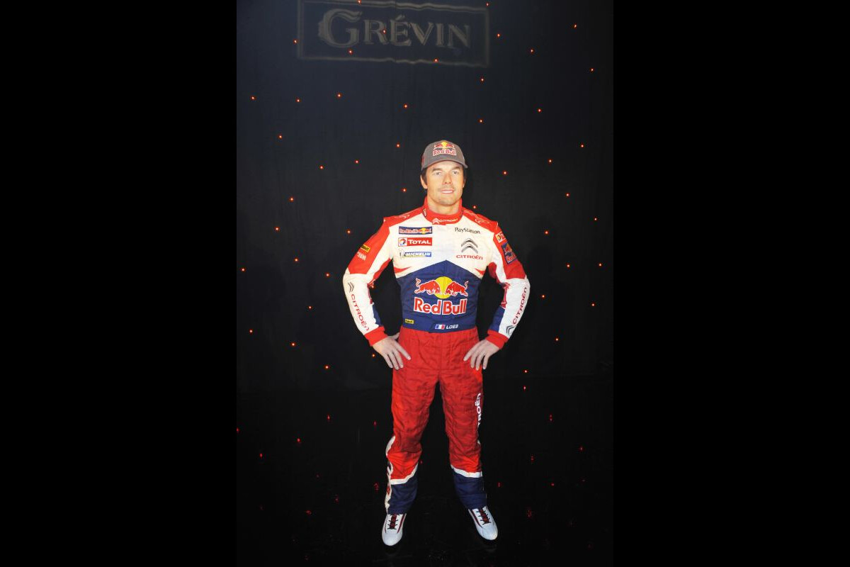 Photo : Sébastien Loeb prend la pose pour l'éternité au musée Grévin ...