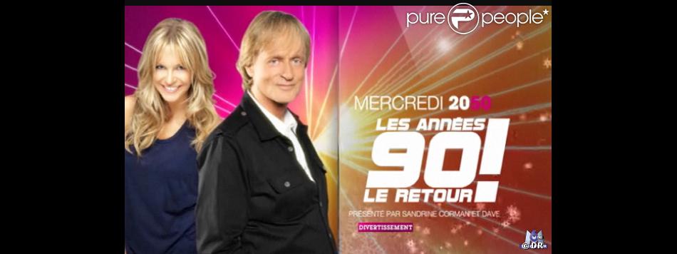 Dave et Sandrine Corman animent les Années 90 : Le retour, mercredi 4 ...