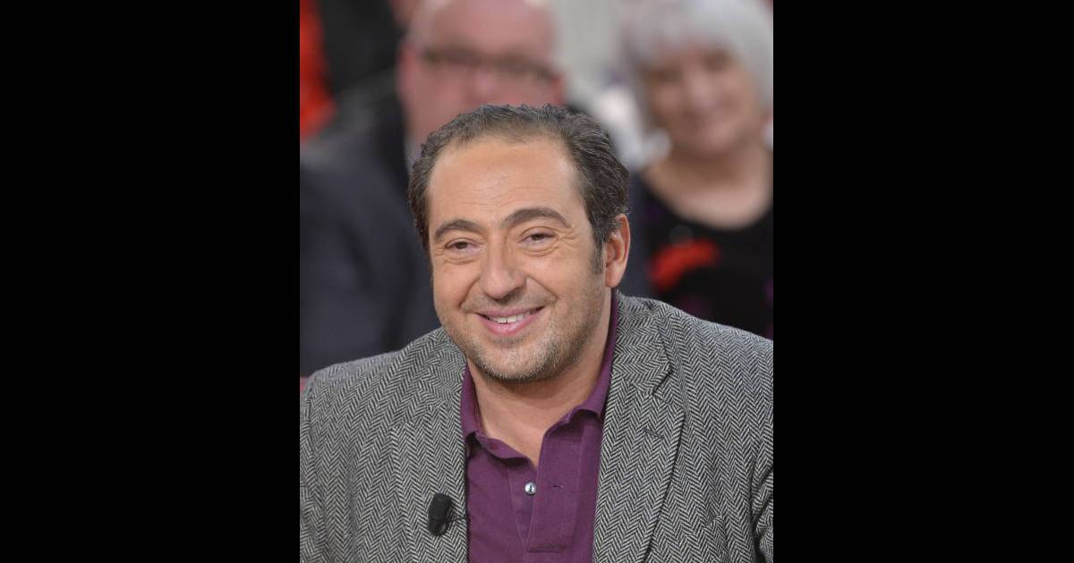 Patrick Timsit lors de l'enregistrement de Vivement Dimanche qui sera ...