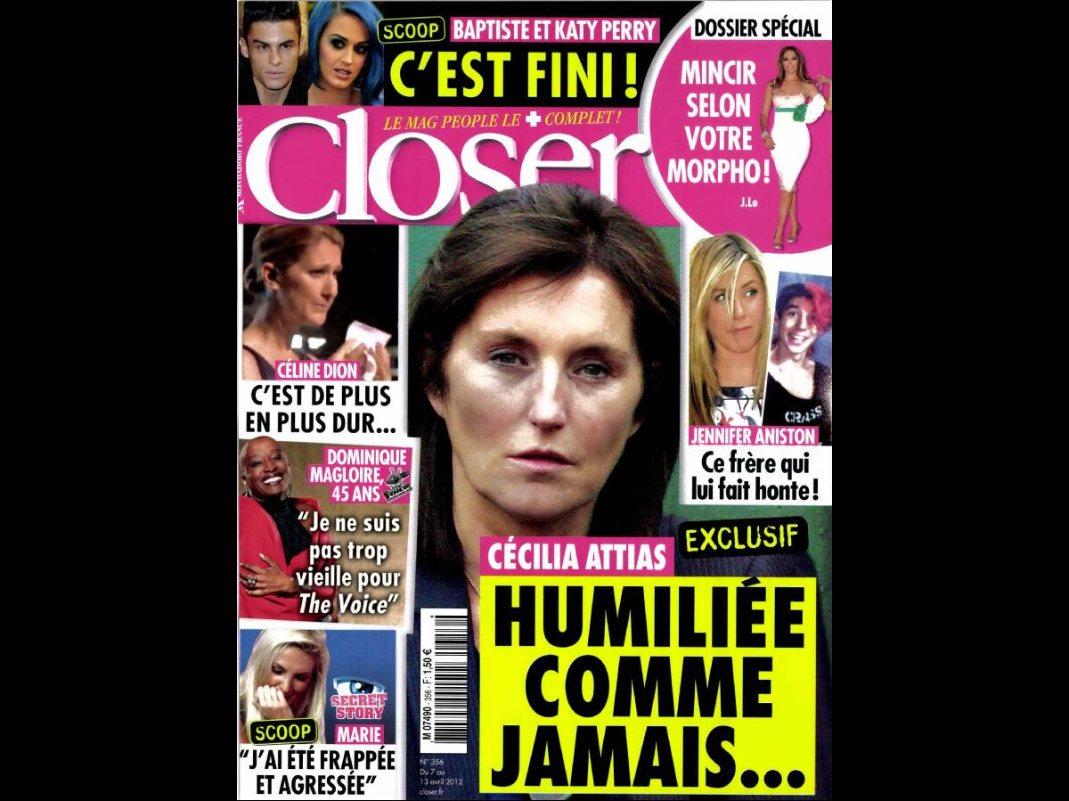 Photo : Closer du samedi 7 avril 2012. - Ode (Purepeople)