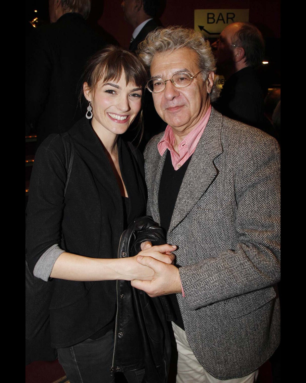 Photo : Romane Portal et le réalisateur Henri Helman à la ...