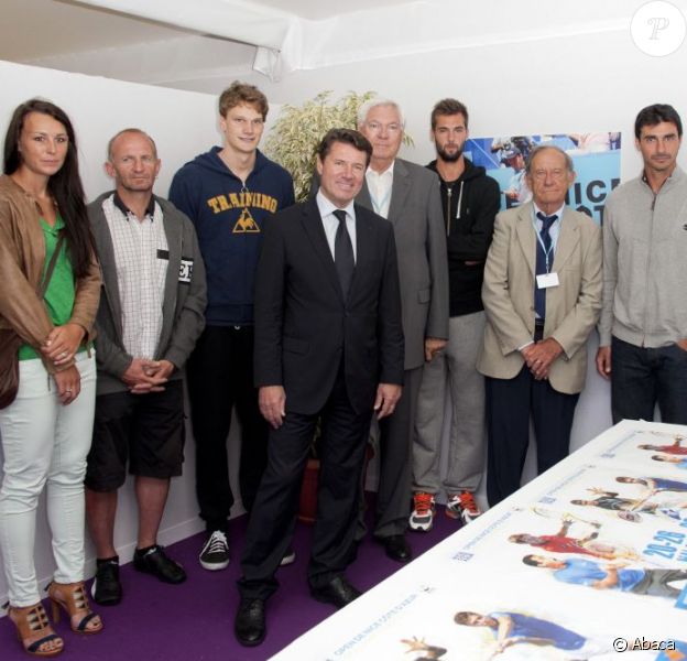 Yannick Agnel, Lionel Letizi et la jolie Nastasia Noens unis pour l ...