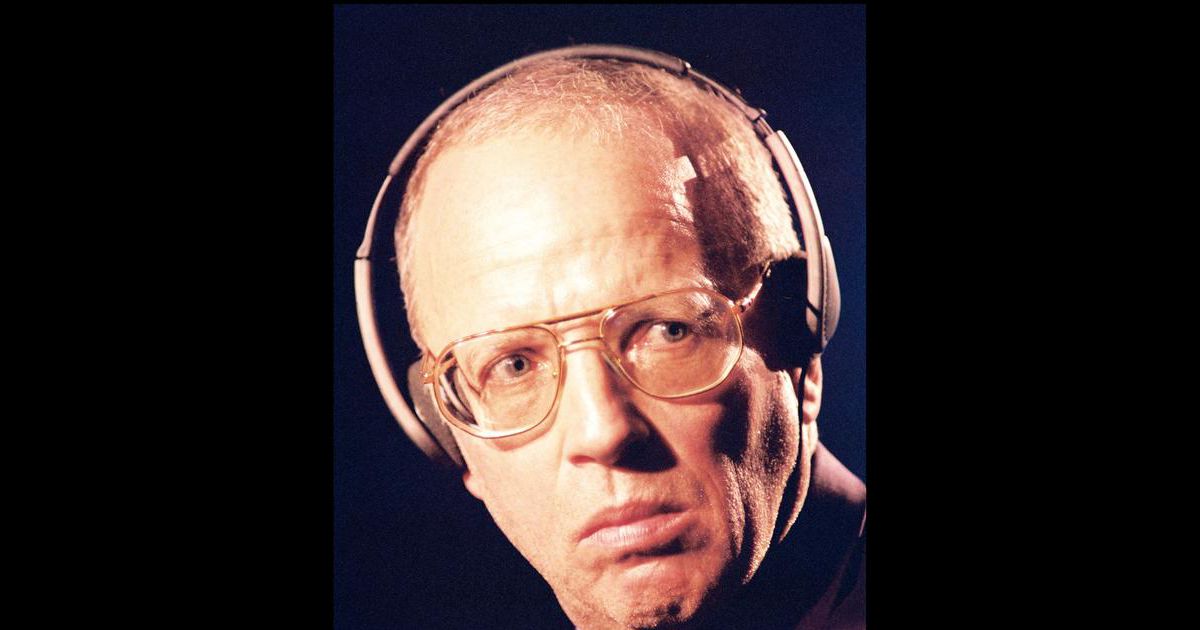 Thierry Roland en 1995 à Paris. - Purepeople