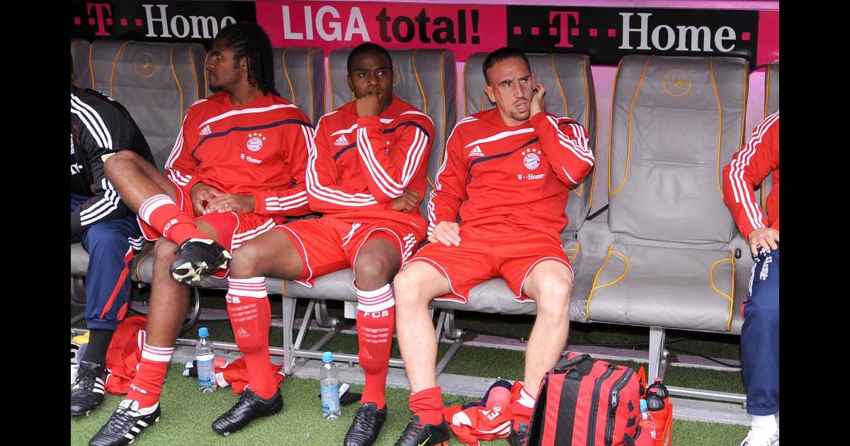 Breno Vinicius Rodrigues Borges, dit Breno, Edson et Franck Ribéry le ...