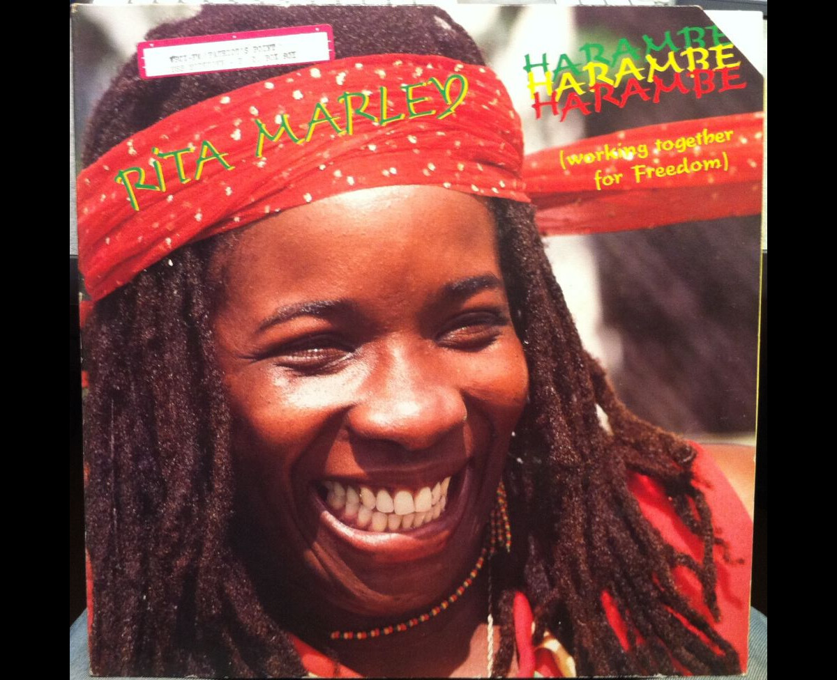 Photo : Harembe, 1988. Après la disparition de son mari Bob Marley en ...