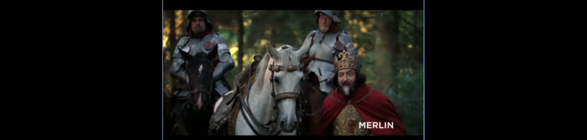 Photo : Merlin dans le clip de rentrée de TF1 - Purepeople