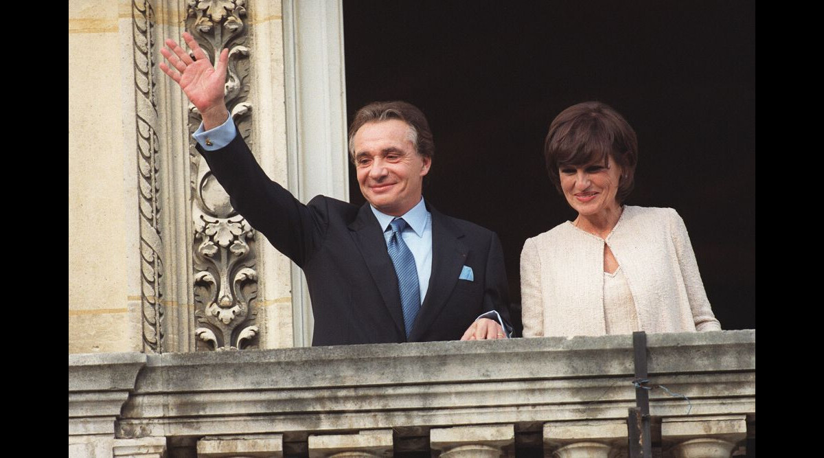 Photo : Mariage civil de Michel Sardou et Anne-Marie Périer à Neuilly ...