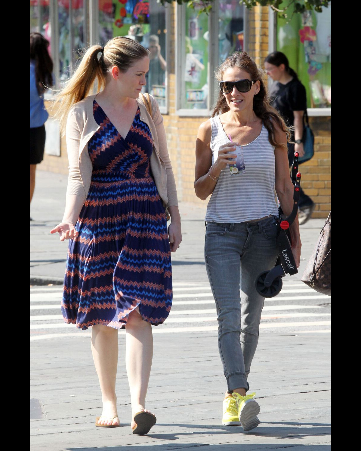 Photo : Sarah Jessica Parker et la nounou vont chercher les enfants à l ...