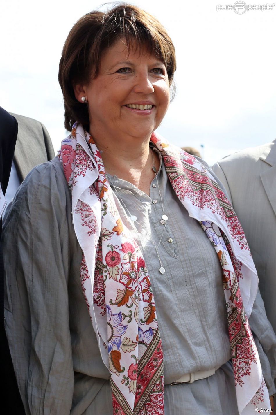 Martine Aubry à La Rochelle, le 24 août 2012. - Purepeople