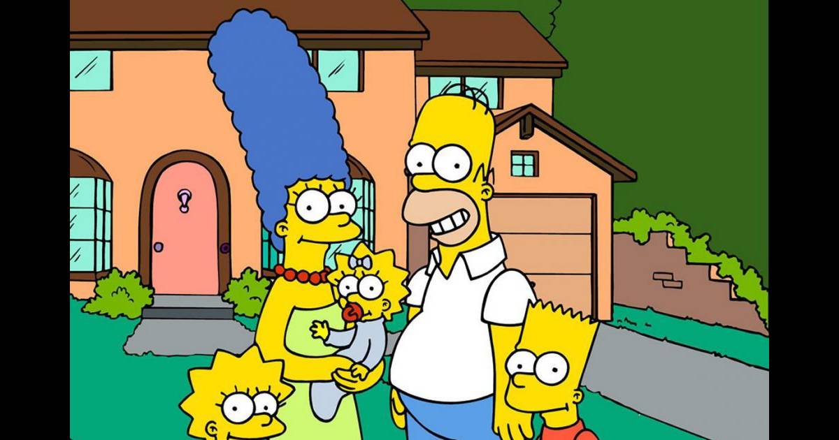 La série Les Simpsons. - Purepeople